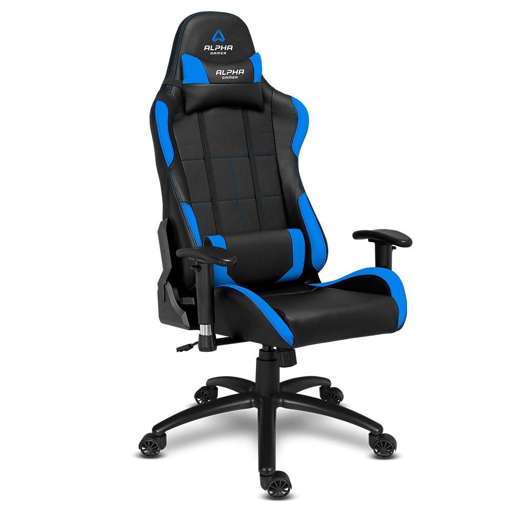 Cadeira Gamer Alpha Gamer Vega, Black Blue 36900 - Canaltech Ofertas