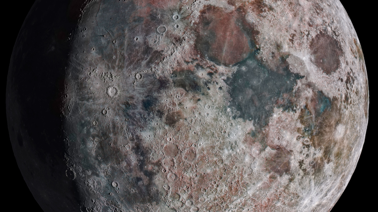 Destaque da NASA: Lua com detalhes incríveis é a foto astronômica do ...