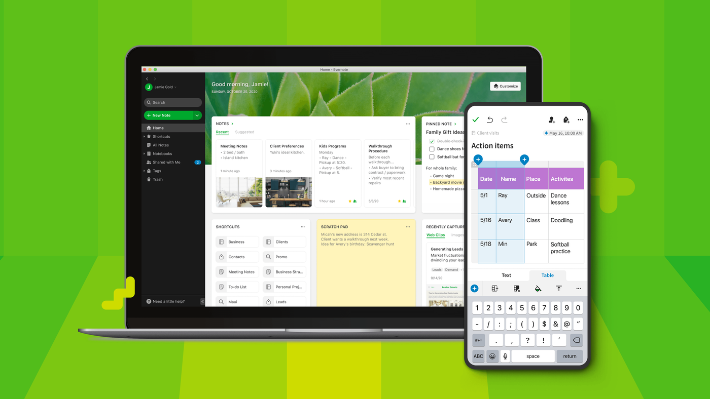 Como criar tabelas no Evernote - Canaltech