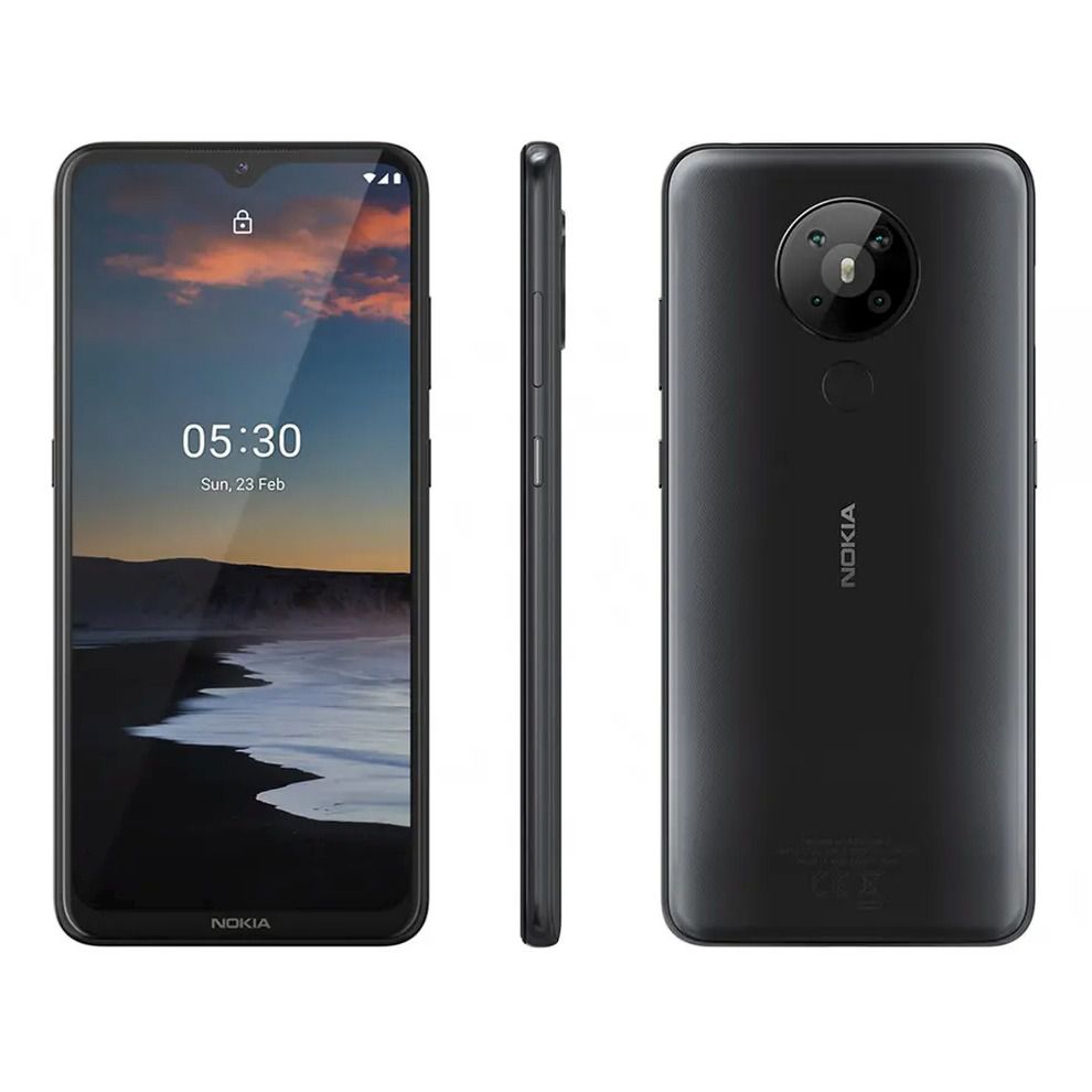Smartphone Nokia 5.3 128GB Preto 4G Octa-Core - 4GB RAM 6,55” Câm ...