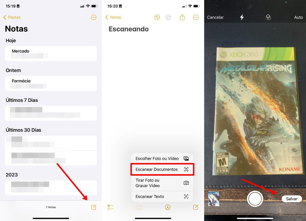 Como escanear documentos no iPhone usando a câmera | AlternativaPara.com.br