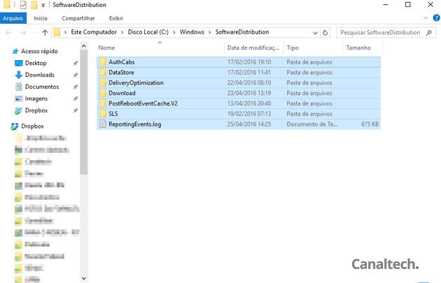 Como consertar o Windows Update quando ele trava e não baixa mais ...
