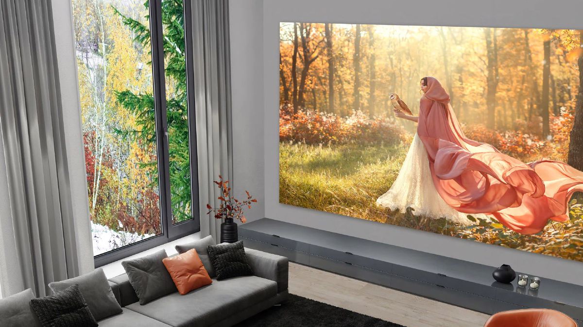 LG LED 136 é TV modular absurda no tamanho e no preço - Canaltech