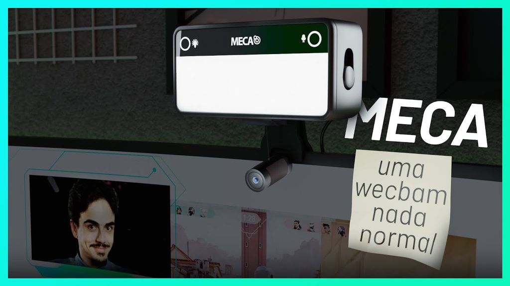 Meca: uma webcam estranha para fixar no meio do seu monitor [CanalTreco ...