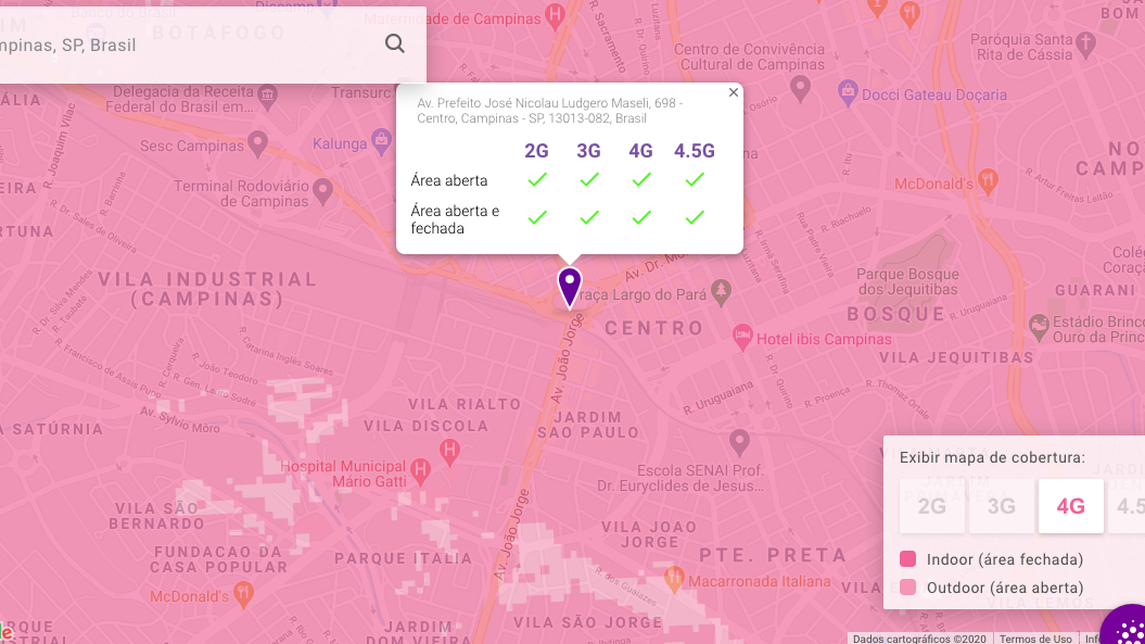 Como consultar o mapa de cobertura 4G da Vivo - Canaltech