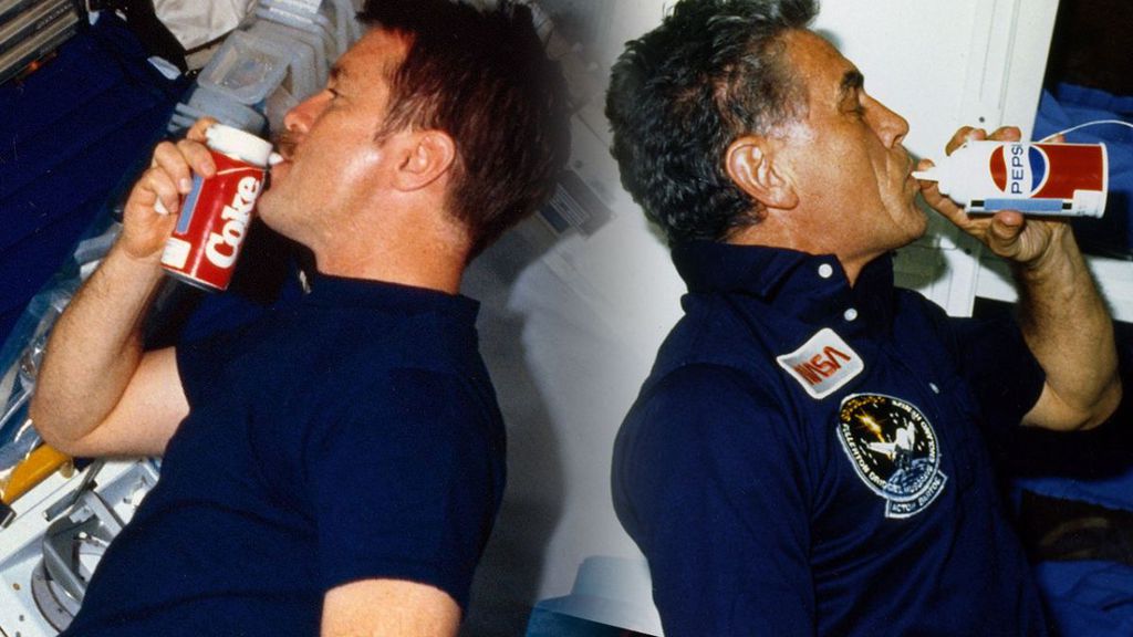 Guerra espacial das colas: a disputa entre Coca-Cola e Pepsi fora da ...