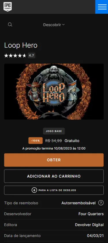 Loop Hero - PC - Canaltech Ofertas