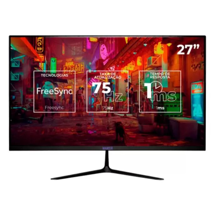 Monitor Gamer Mancer Horizon Z27, 27 Pol. Va Full HD 1ms 75Hz Freesync ...