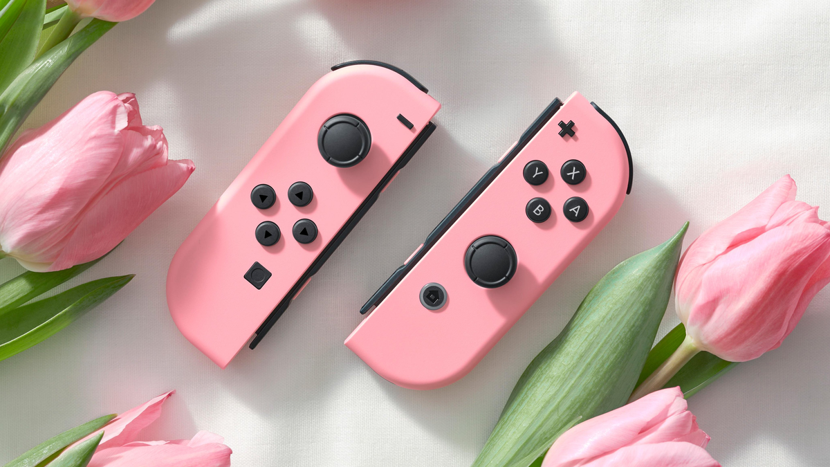 Nintendo Switch ganha controle rosa para celebrar jogo da Princesa ...