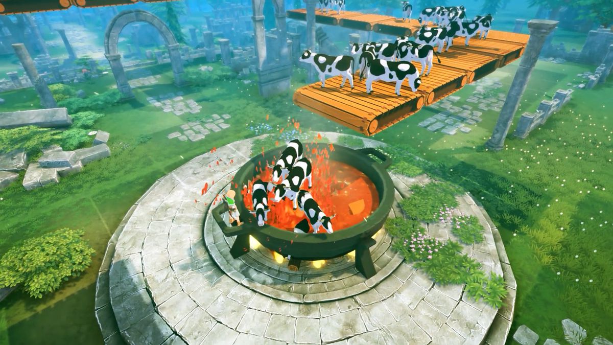 Craftopia é uma mistura hilária de Zelda: BOTW com Monster Hunter ...