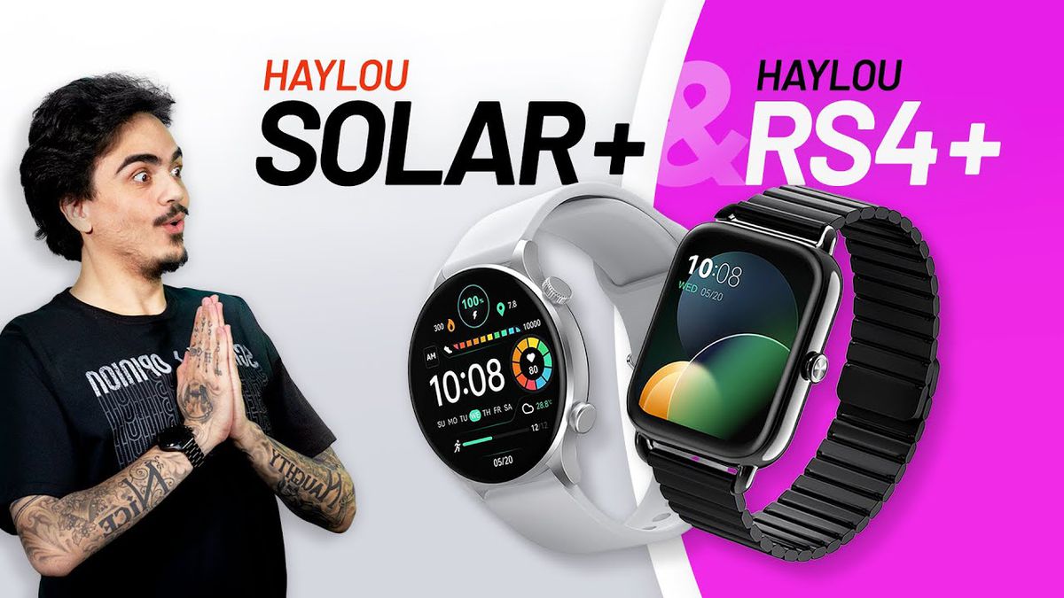 Haylou Solar Plus e RS4 Plus: descubra se são os relógios ideais para ...