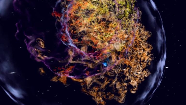 Remanescente de supernova ajuda a esclarecer possível origem de raios ...