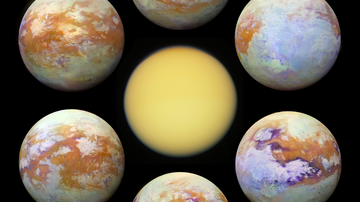 Destaque da NASA: a maior lua de Saturno está na foto astronômica do ...