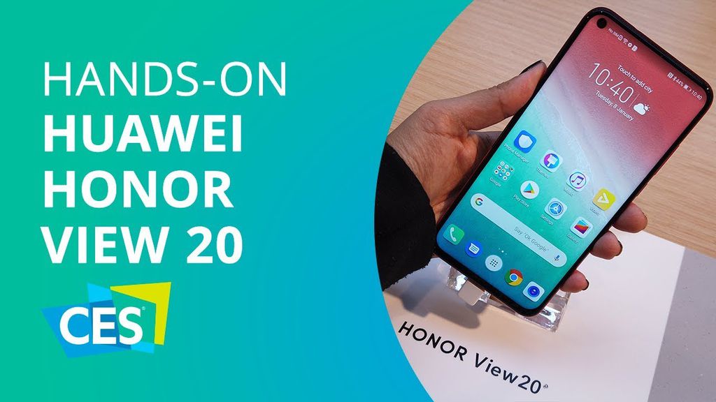 Hands-on: Honor V20 com "buraco" no display e câmera de 48 MP [CES 2019] - Vídeos - Canaltech