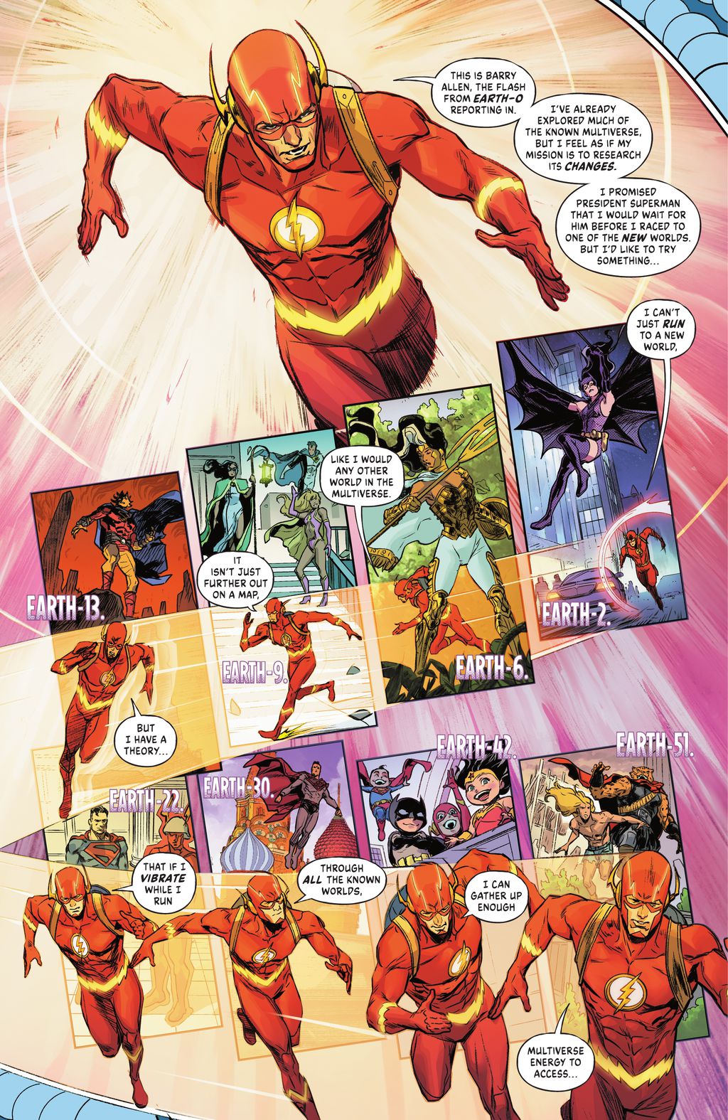 HQs E Super her is Infinite Frontier Na Nova DC E Heroes Return Na 