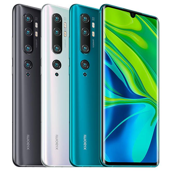 Xiaomi Mi Note 10 Global Version 6.43 polegadas 3D Curvo AMOLED 108MP ...