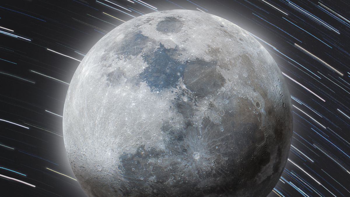 Esta Bela Imagem Da Lua Foi Criada A Partir De 500 Fotos E Tem 52