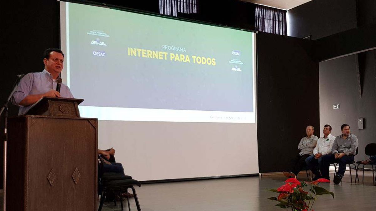 Mais de 1,5 mil municípios já aderiram ao Programa Internet para Todos ...