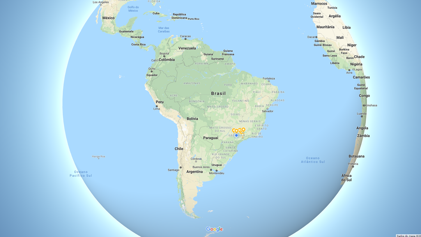Google Maps agora mostra a Terra em formato esférico com zoom out ...