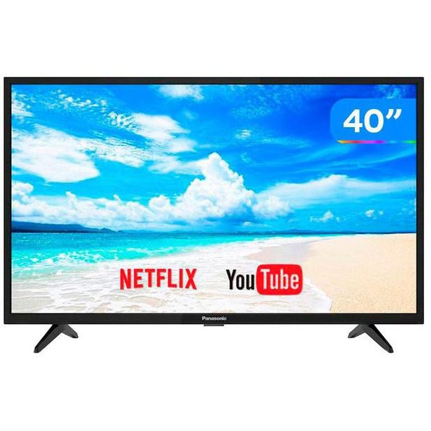 Smart TV Full HD LED IPS 40” Panasonic TC-40FS500B - Wi-Fi 2 HDMI 2 USB ...