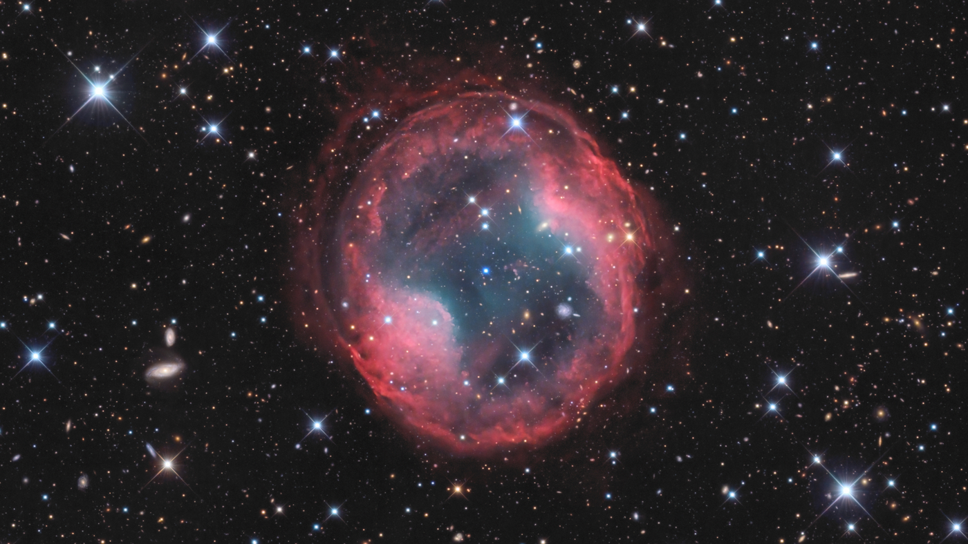 Destaque da NASA: nebulosa planetária colorida é a foto astronômica do ...