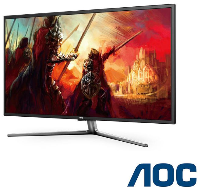 AOC anuncia monitor 4K de 43 polegadas com 144 Hz e HDR avançado ...