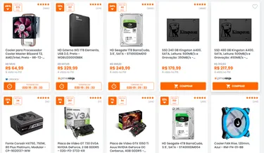 KaBuM! - Carna Tech: Hardware até 35% OFF - Canaltech Ofertas