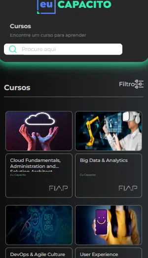 Cursos FIAP - Eu Capacito - Canaltech Ofertas