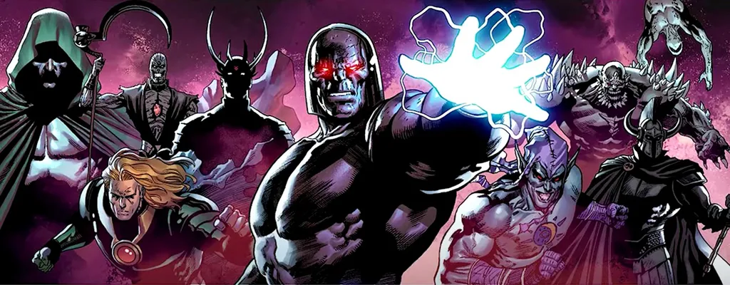 Dark Crisis | Morte da Liga da Justiça e vilões da Dark Army no novo ...