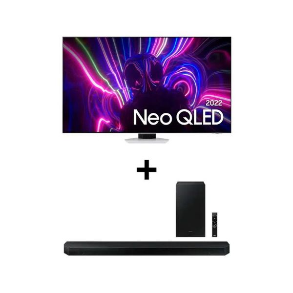 Kit Combo Samsung Smart TV 55 polegadas Neo QLED 4K 55QN85B + Soundbar ...