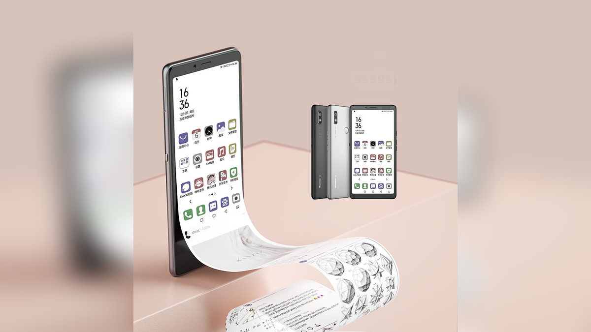 Primeiro celular 5G com tela e-ink colorida do mundo é anunciado pela ...