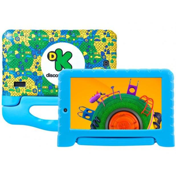 Tablet Multilaser Discovery Kids 8GB 7” Wi-Fi - Proc. Quad-Core Android ...