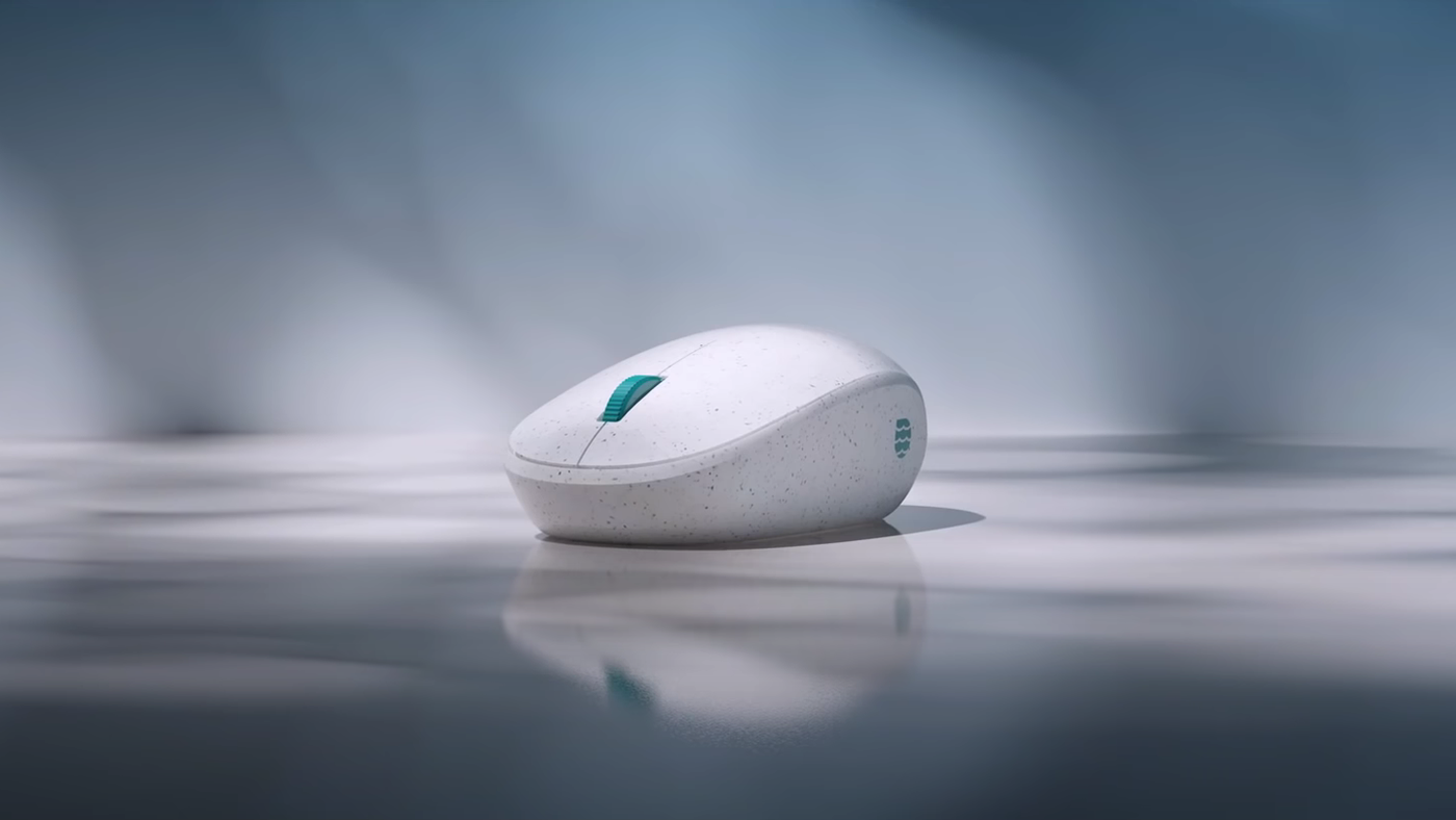 Microsoft anuncia mouse com plástico reciclado de oceanos e nova ...