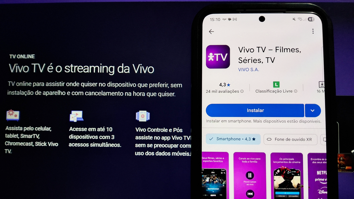 Como funciona o app Vivo TV? Veja os preços, recursos e canais - Canaltech