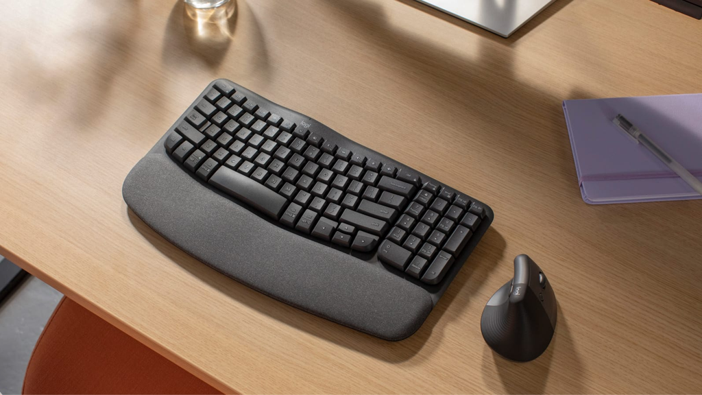 Logitech Wave Keys traz design ergonômico ondulado e conexão Logi Bolt ...