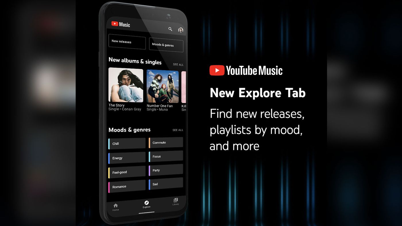 YouTube Music ganha letras de músicas e nova aba de descoberta - Canaltech