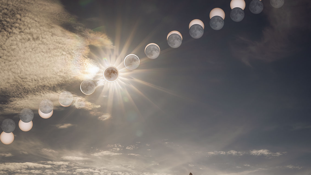 Destaque da NASA: eclipse solar e suas fases são foto astronômica do ...