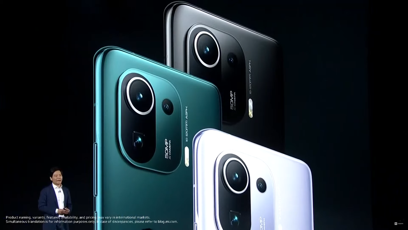 Mi 11i, Mi 11 Lite, Mi 11 Pro e Mi 11 Ultra são oficiais com grandes ...