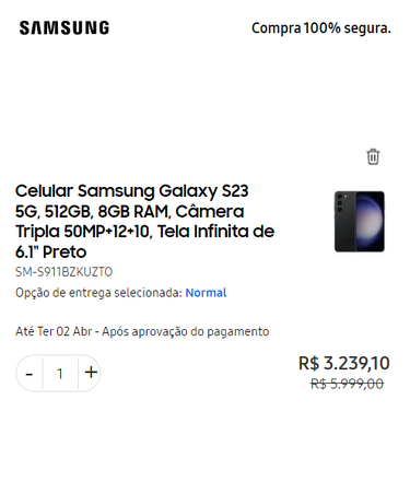 Smartphone Samsung Galaxy S23 5G, 512 GB, 8 GB RAM | CUPOM - Canaltech ...