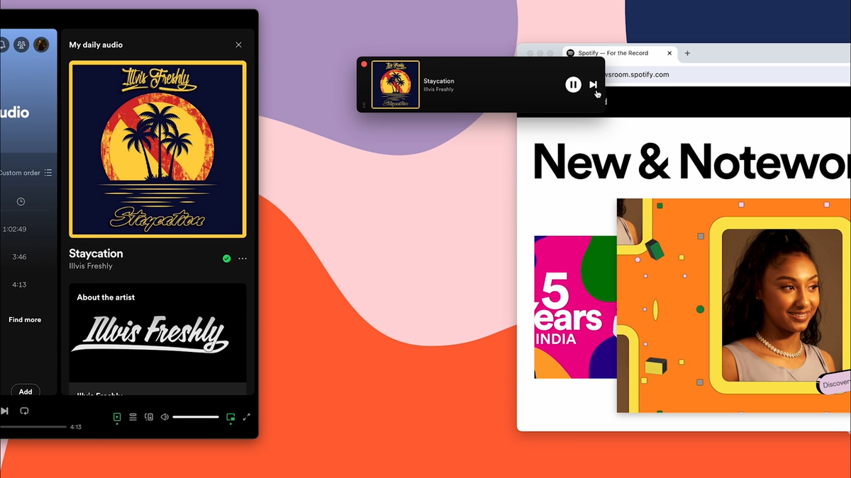 Spotify lança miniplayer flutuante para assinantes no PC - Canaltech