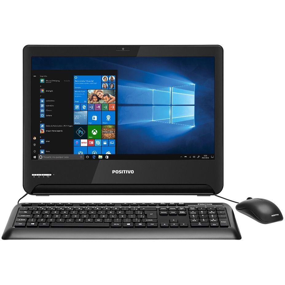 Computador All in One Positivo Union UD3532 - Intel N3060 4GB 32GB LED ...