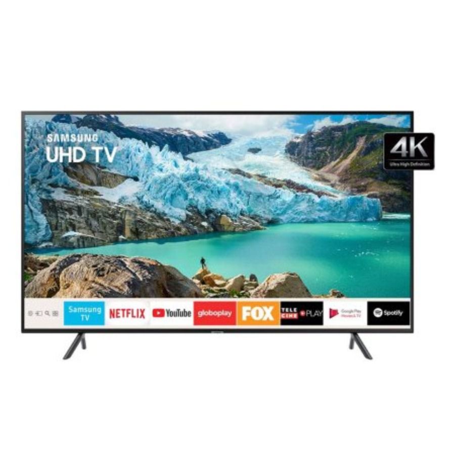 Smart TV LED 50 Polegadas Samsung UN50RU7100GXZD Ultra HD 4K Wi-Fi ...
