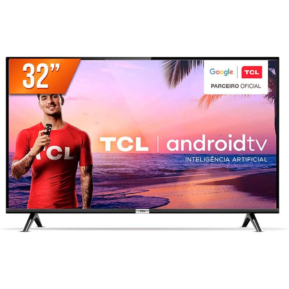 Smart TV LED 32” TCL 32S6500 Android Wi-Fi HDR - Inteligência ...