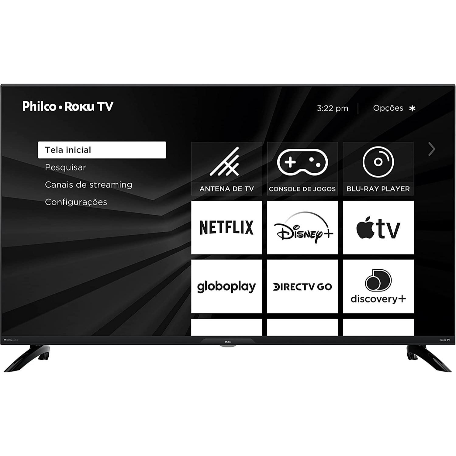 TV LED 40" HD Philco PTV40G7ER2CPBLF - Wifi, USB, HDMI 157812 ...