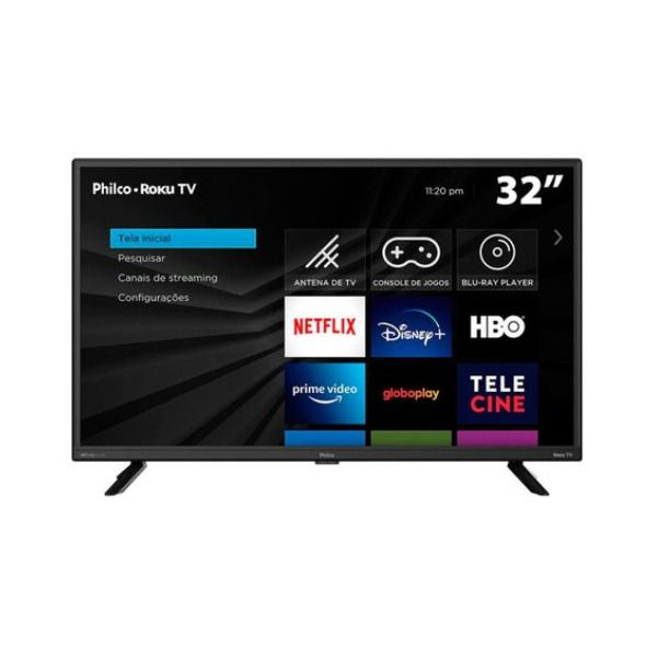 Smart Tv 32 Polegadas HD Roku LED PTV32G70RCH Dolby Áudio Philco 149544 ...