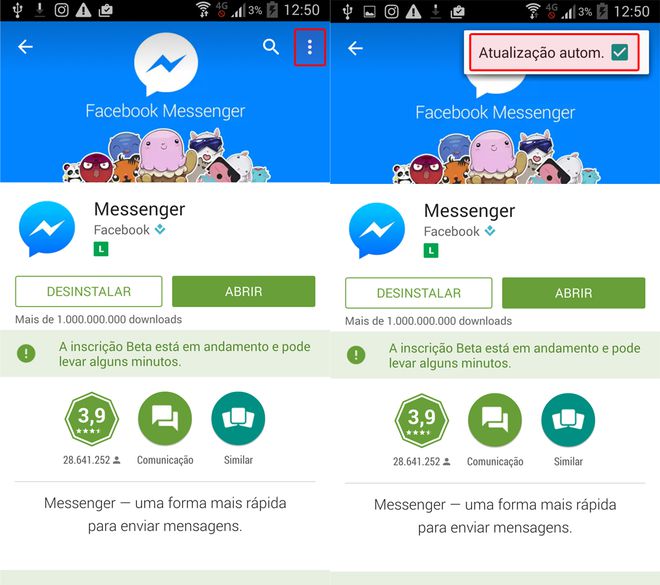 Veja como usar a versão beta do Facebook Messenger para Android - Canaltech