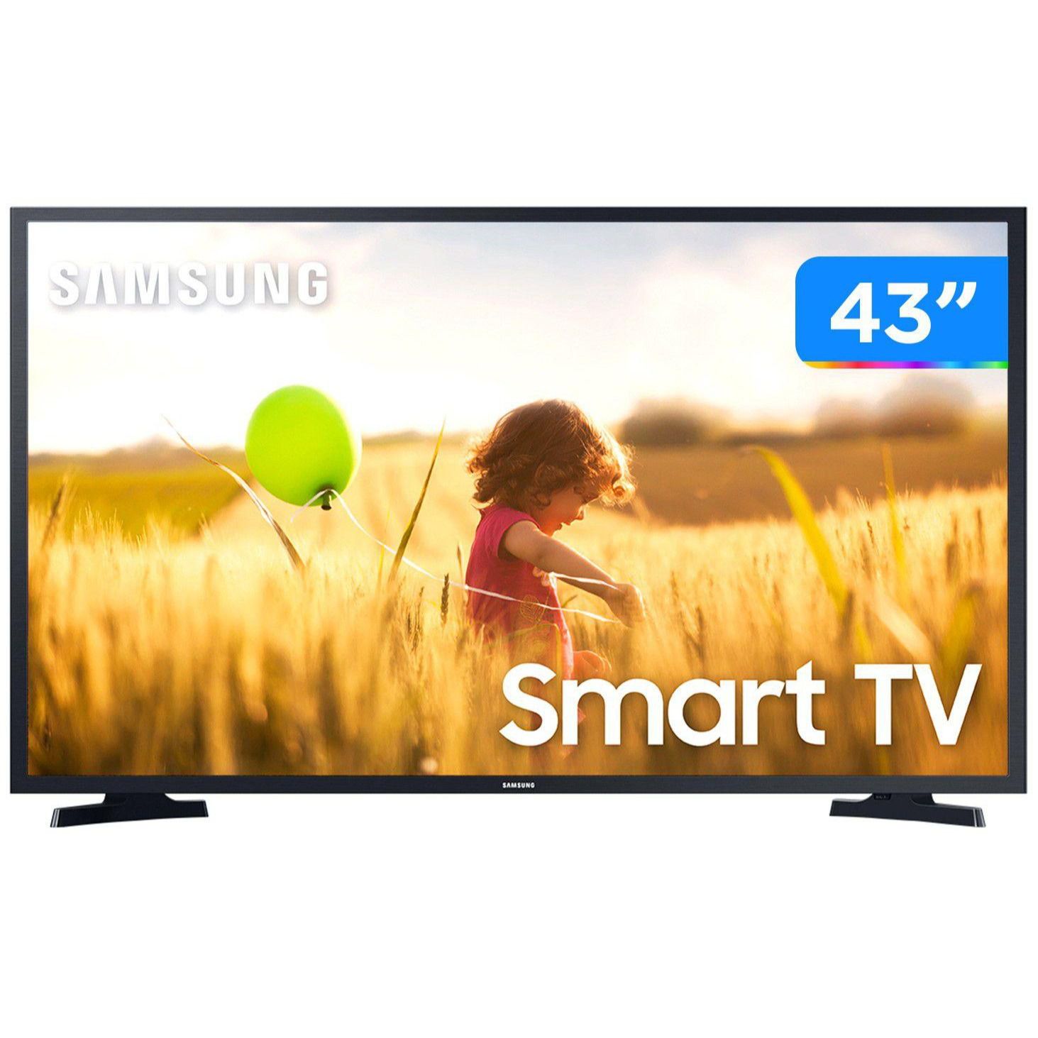Smart TV Full HD LED 43” Samsung 43T5300A - Wi-Fi HDR 2 HDMI 1 USB ...
