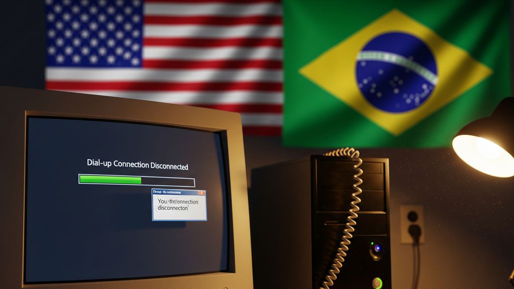 Internet discada? Brasil deu adeus há 15 anos, mas EUA só agora vai ...