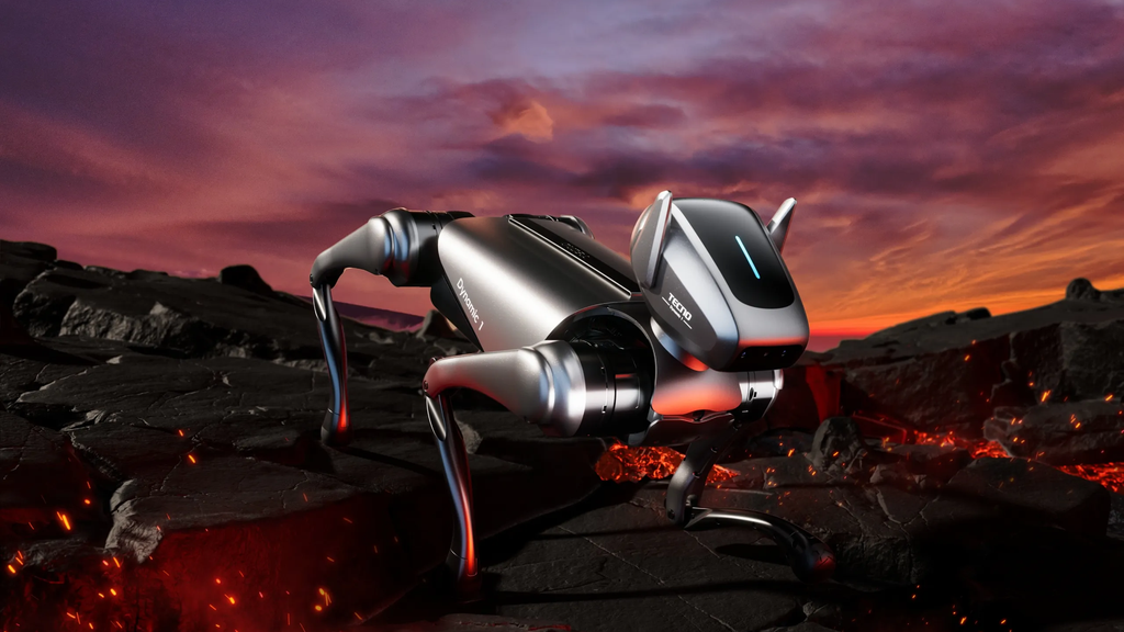 MWC 2024 | Tecno anuncia cão-robô Dynamic 1 - Canaltech